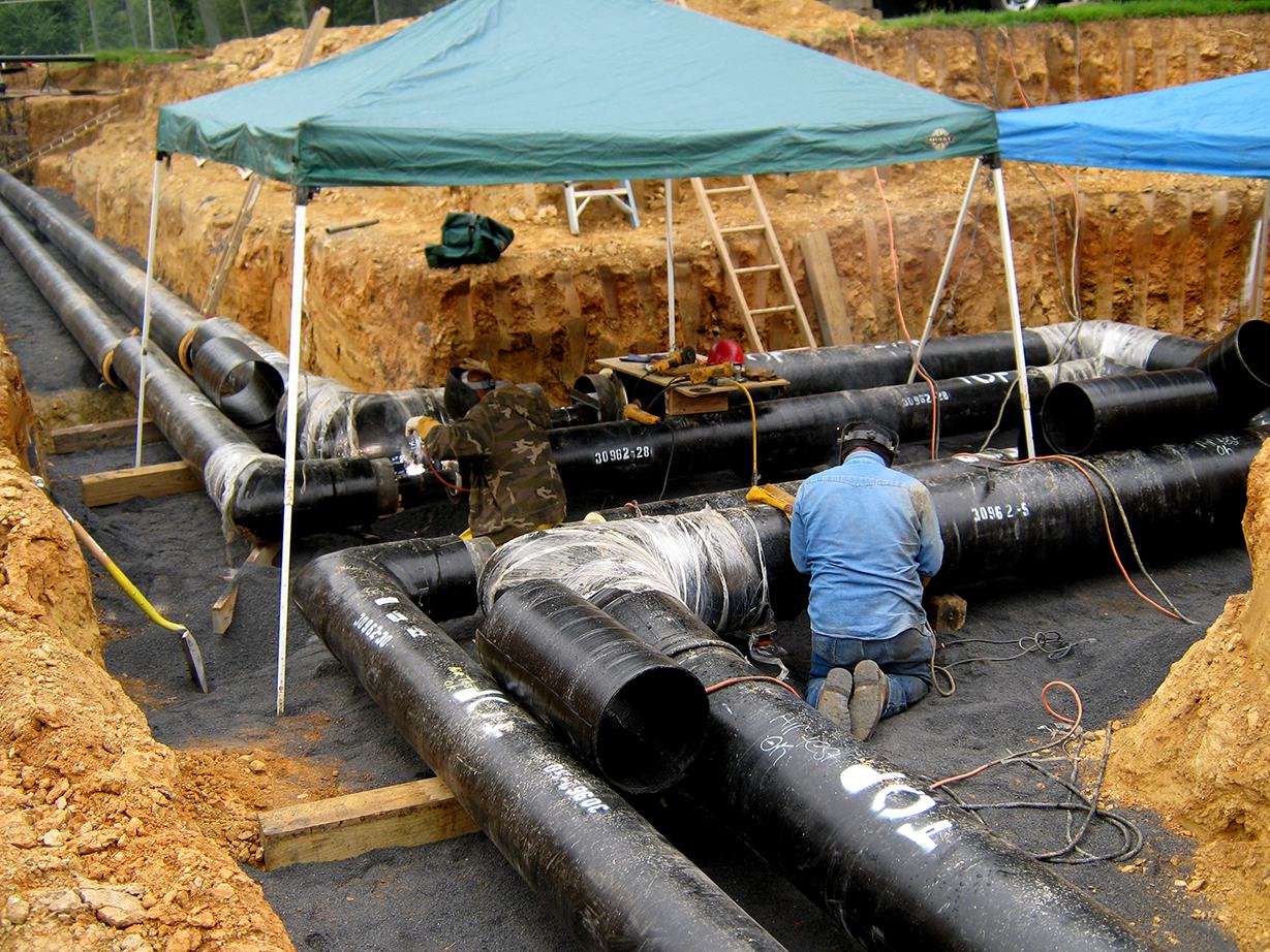Direct Buried Pipe Projects in the Northeast | All State Construction